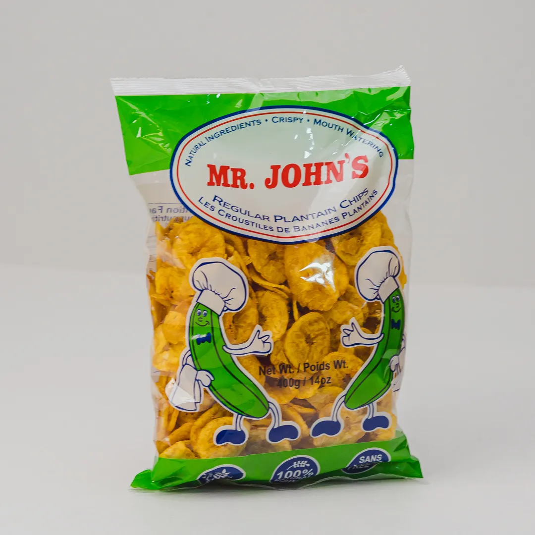 Plantain Chips – Mr John (Unripe) – African Food Market In Canada